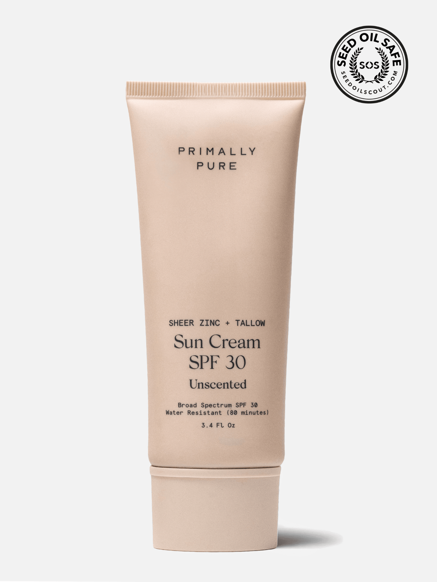 Sun Cream SPF 30 | Primally Pure Skincare | Organic Sun Cream