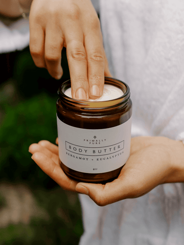 Bergamot + Eucalyptus | all natural whipped body butter - Primally Pure ...