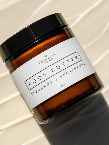 Bergamot + Eucalyptus | all natural whipped body butter - Primally Pure ...