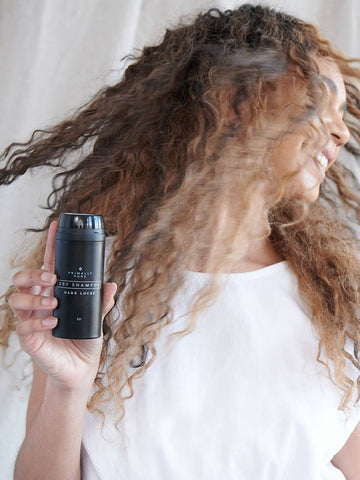 DRY SHAMPOO FOR DARK HAIR - Primally Pure